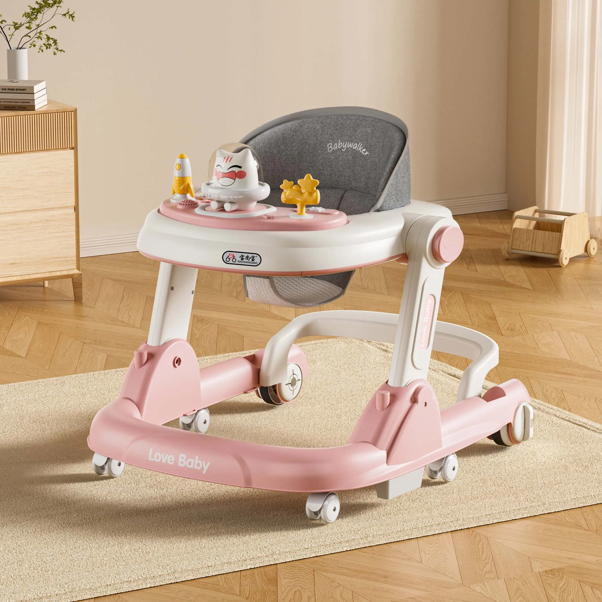 Multifunctional Activity Strollers Learning Table Cheap New Push For ...