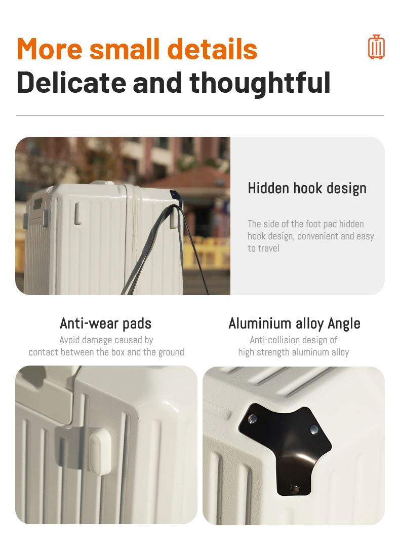 30 Inch ABS Hard Shell Travel Luggage Set - Lightweight, Durable ...