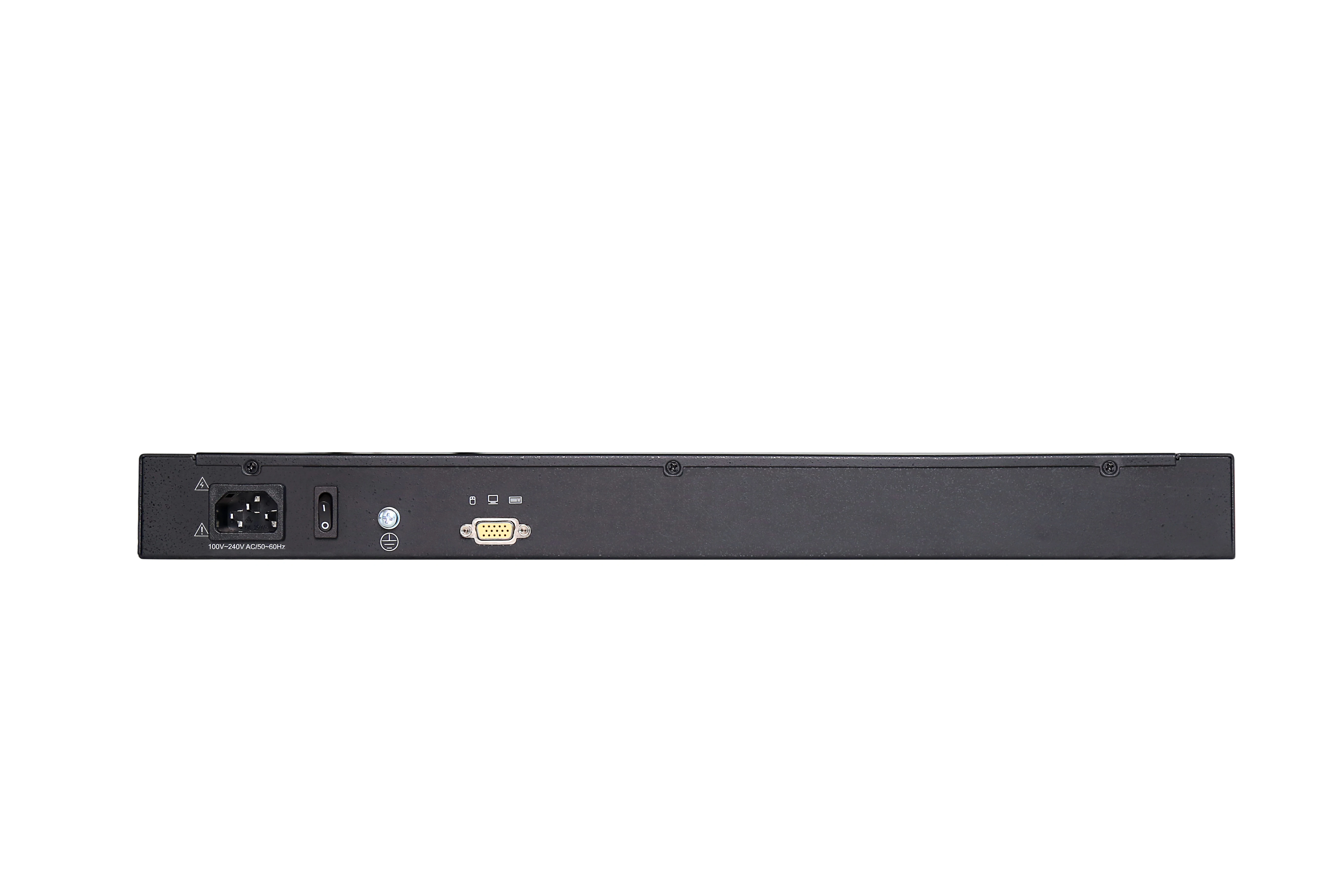 1U Rack-Mount 4 Port LCD - 15.6 Inch FHD 1080P KVM Switch