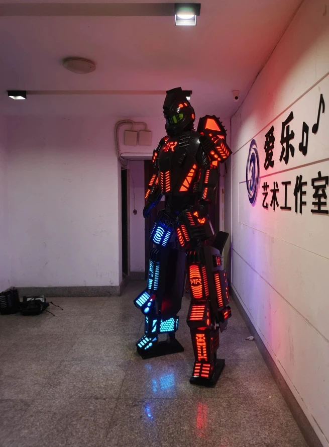Robot Suits 2.5m Lmd Led Colorful Traje Party Giant Para Fiesta Robot ...