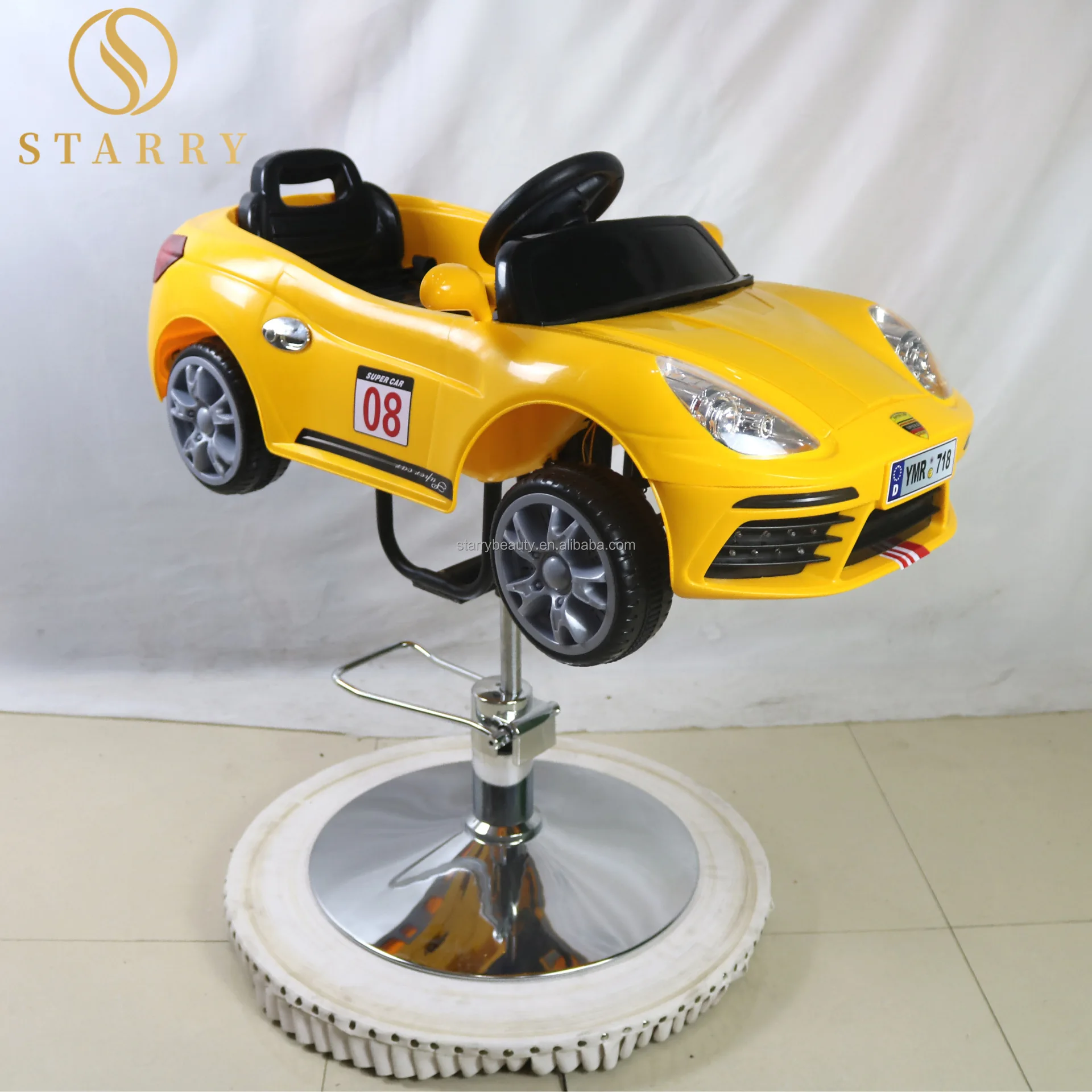 Salon Decoration Children Barber Chair Kids Car Salon Chair