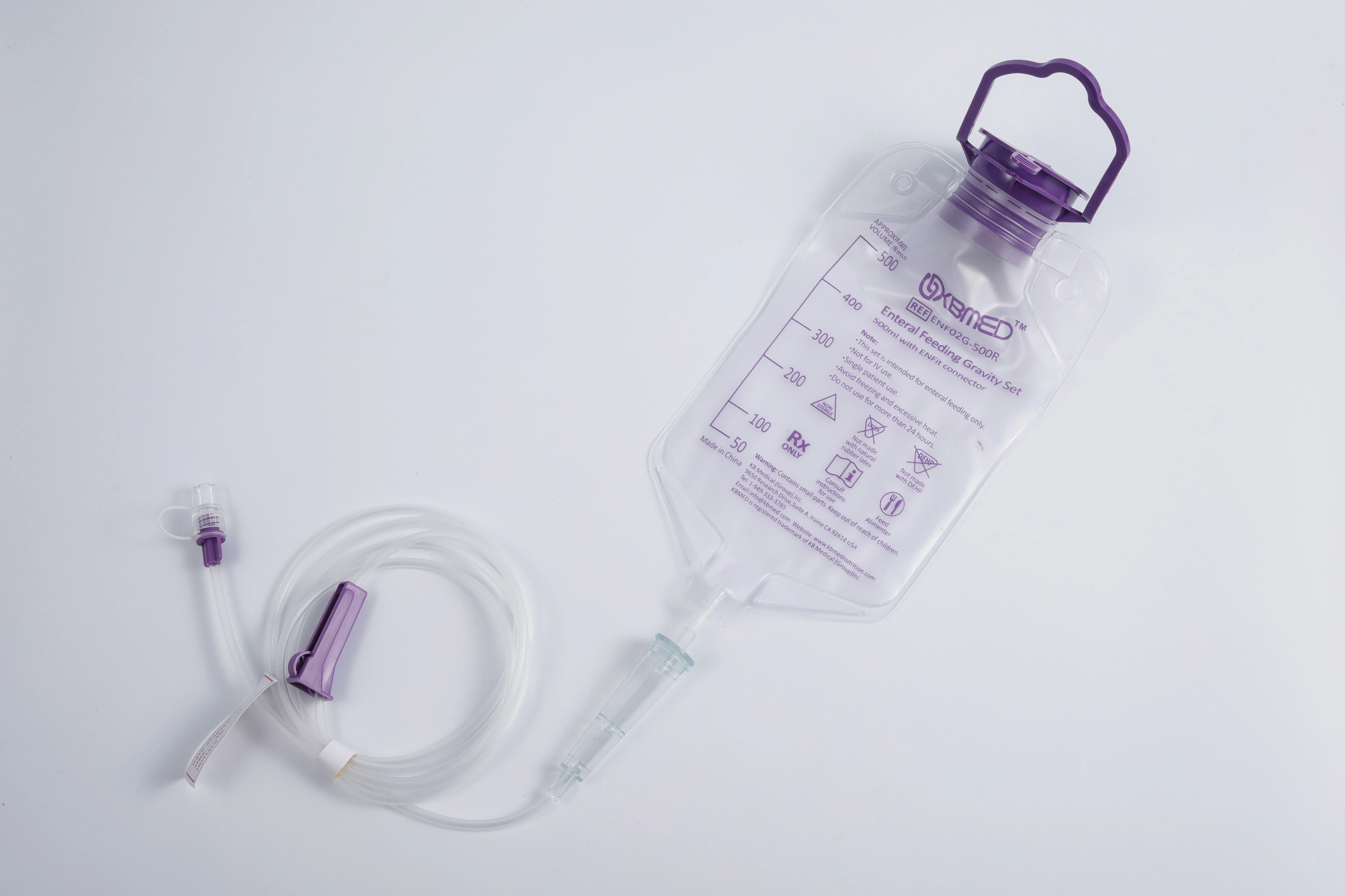 Wholesale Medical Enfit Enteral Feeding Bag Pump/gravity Set