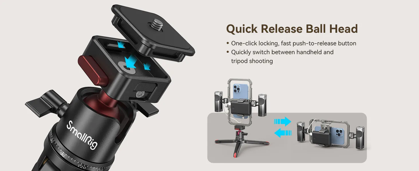 Small Rig All-in-One Universal Phone Video Rig Kit with Phone Cage ...