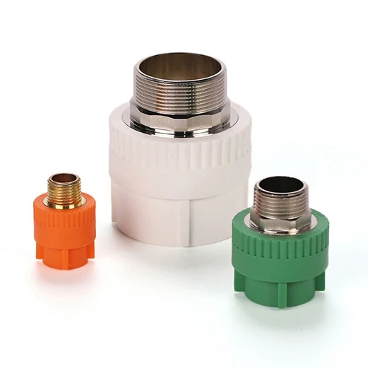 Ppr Male Thread Coupling Straight Connector Fittings for Plumbing Water ...