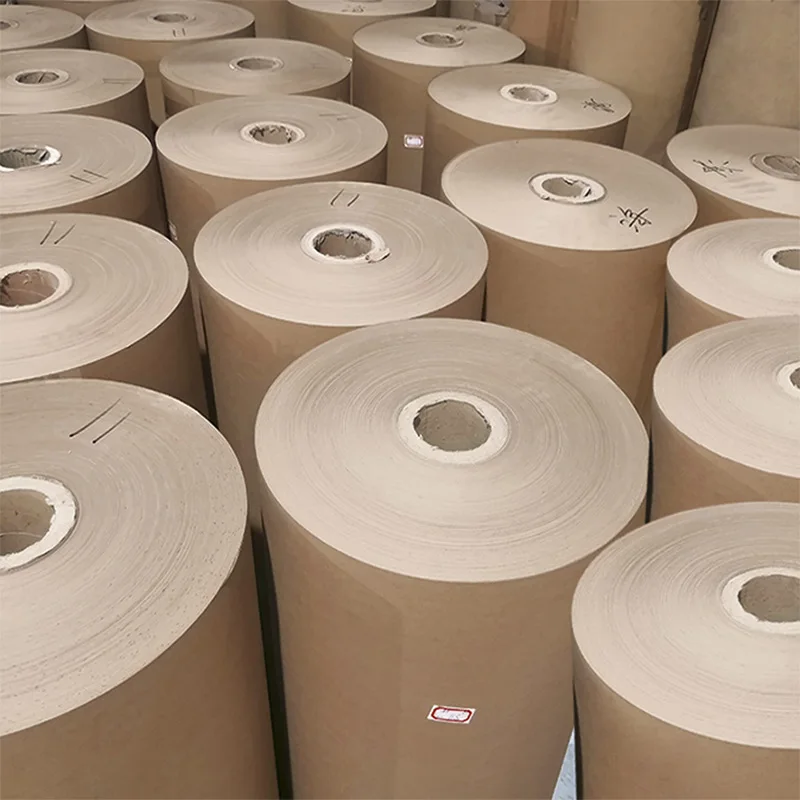 40g Eco Friendly Small Kraft Paper Brown Wrapping Paper Roll For ...
