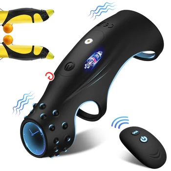Sperm-locking Ring Generation 2 Remote Control Electric Locking Sperm ...