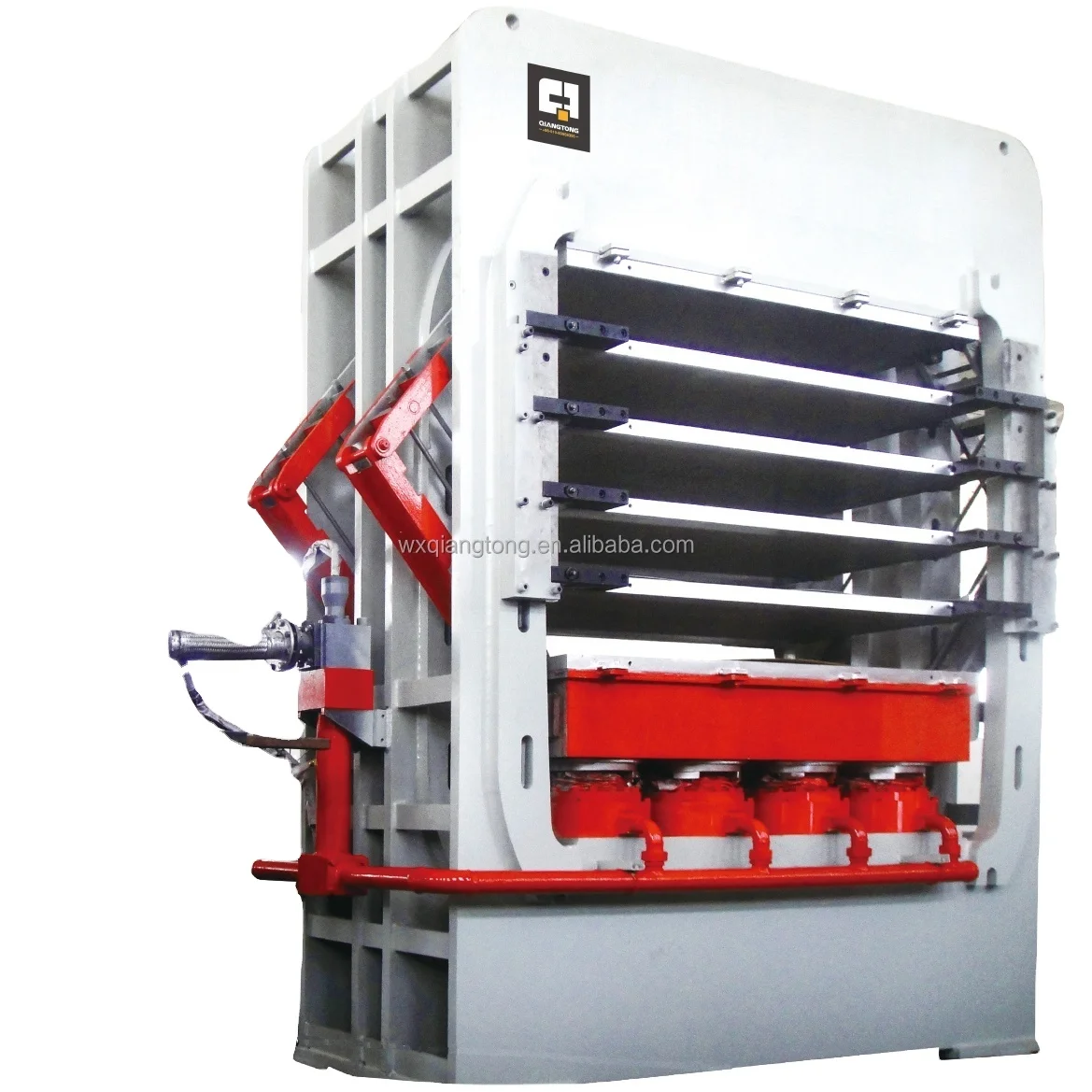 Multilayer Hot Press for Melamine Laminated Plywood With Low-Temp Cycle ...