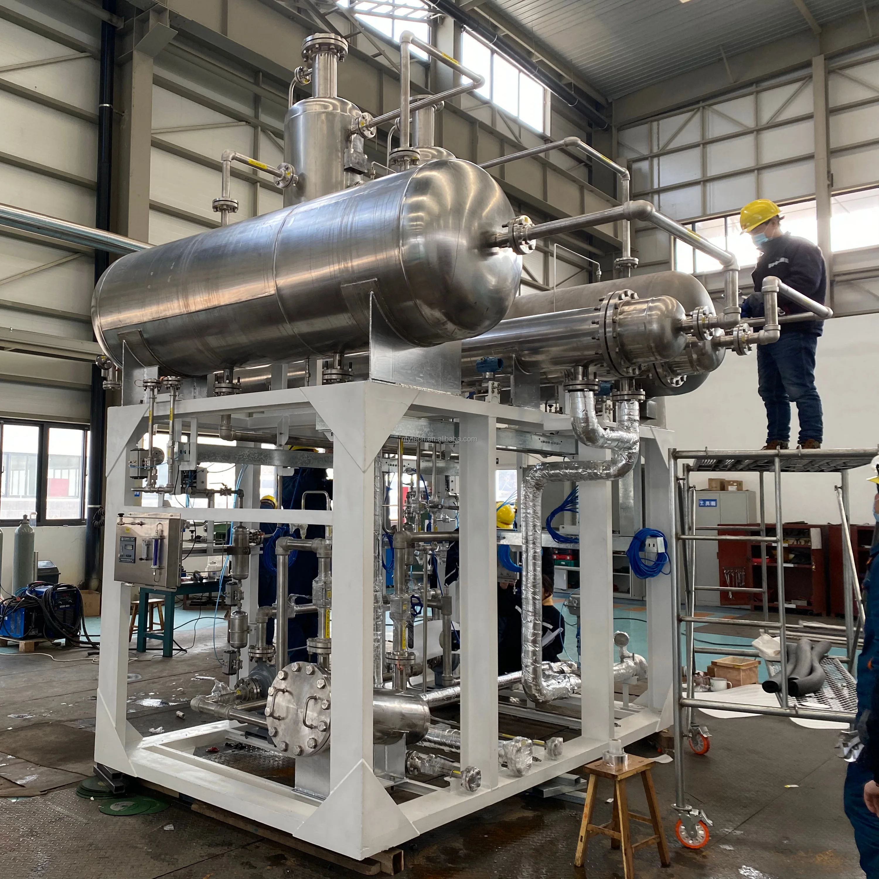 High Effective Electrolyzing Hydrogen Filling Plant Stations