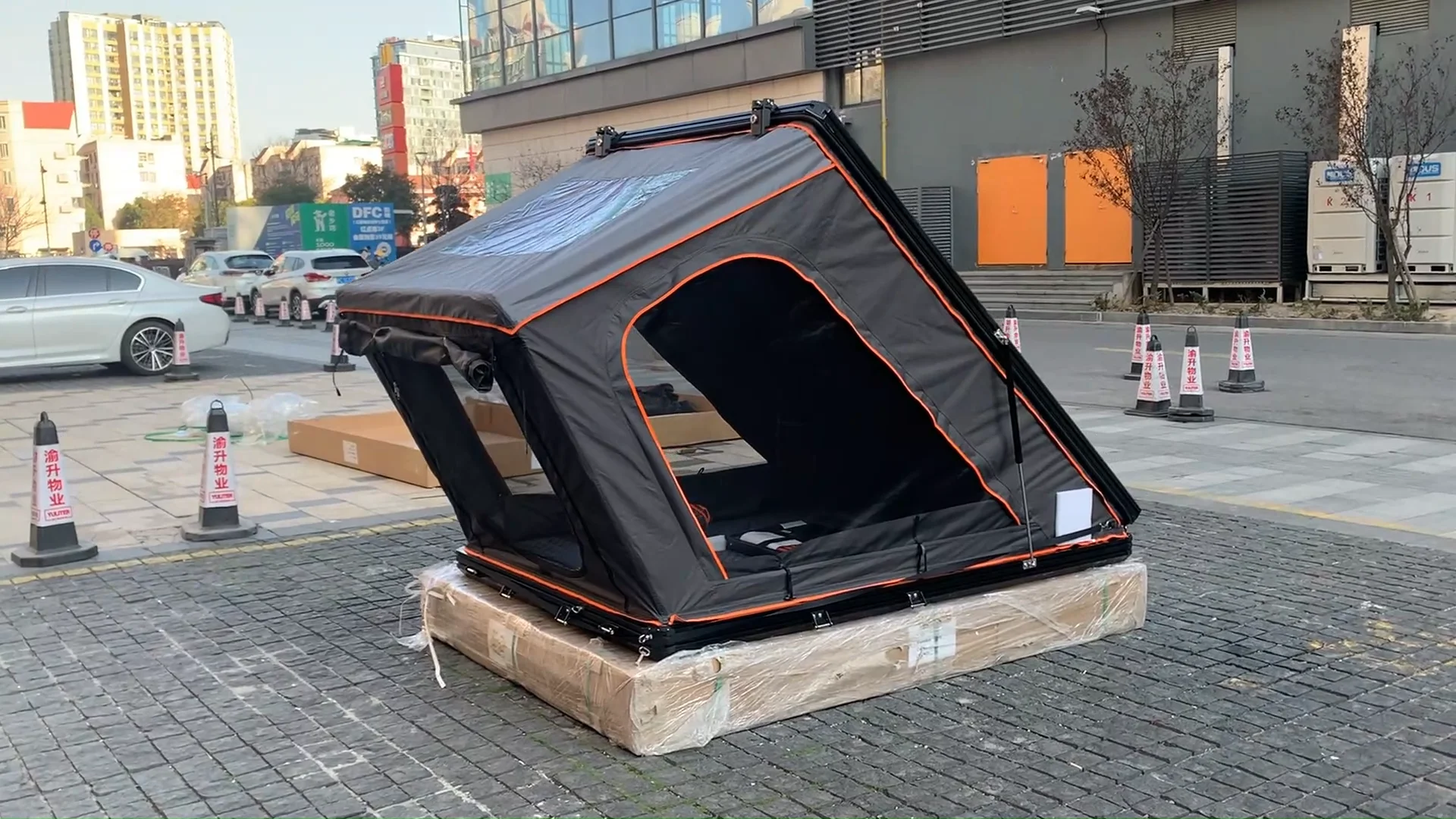 Remaco Hot Sell Rhombus Skylight Hardtop Rooftop Ultralight Large Space ...