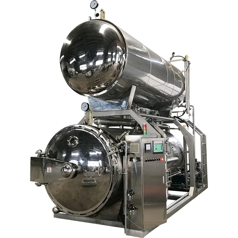 Autoclave Water Spray Retort Machine Retort Pouches Steam High Pressure ...