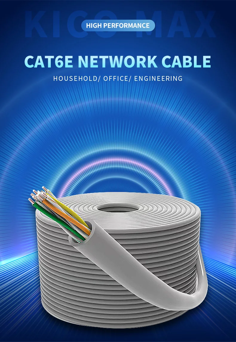 Network Ethernet Cable Cat6e Utp 305m Lan Cable Indoor Cat 6 Internet ...