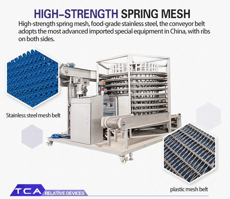 Tca Iqf Efficient Automatic Prefabricated Quick Freezer Quickly ...