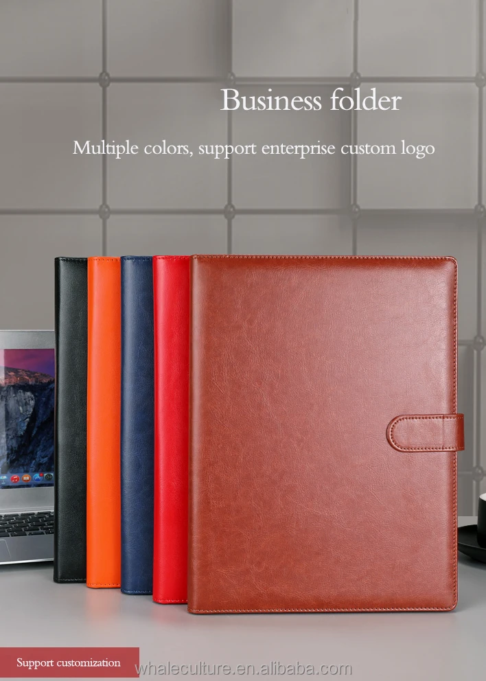 Wholesale Factory Price - Custom Embossed Conference Folders