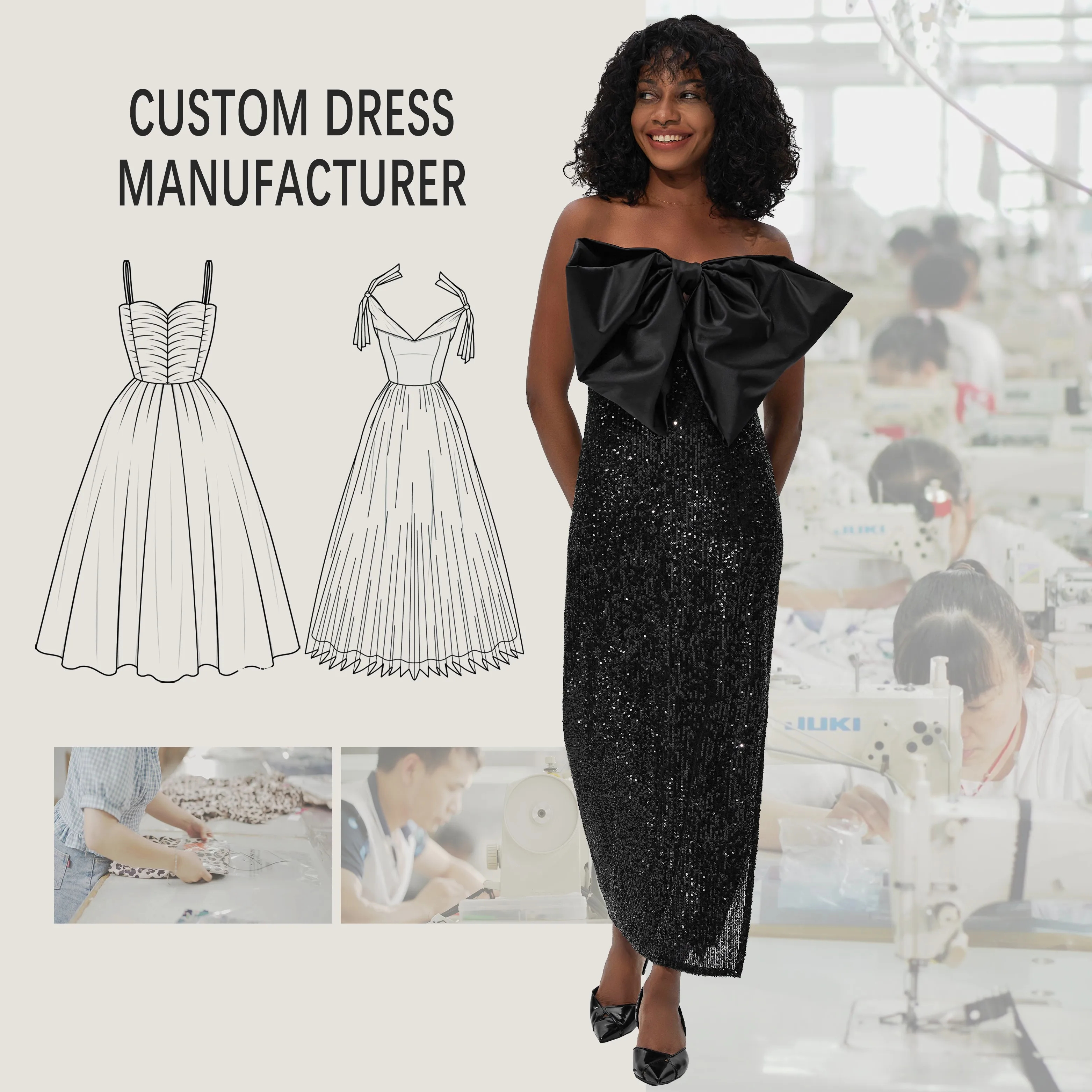 High Quality Brands Cut And Sew Designing Women Clothing Custom Design ...