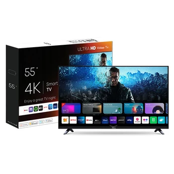 Factory Oem 55 Inch Screen Tv 4k Android Smart Wifi Led Lcd Television ...