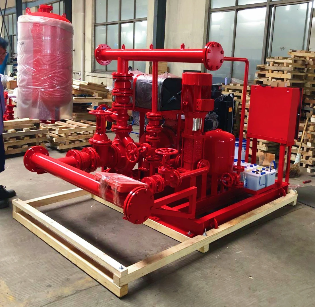 500 750 1000 1500 2000 Gpm Dj Series Listed Diesel Fire Pump And Jockey ...