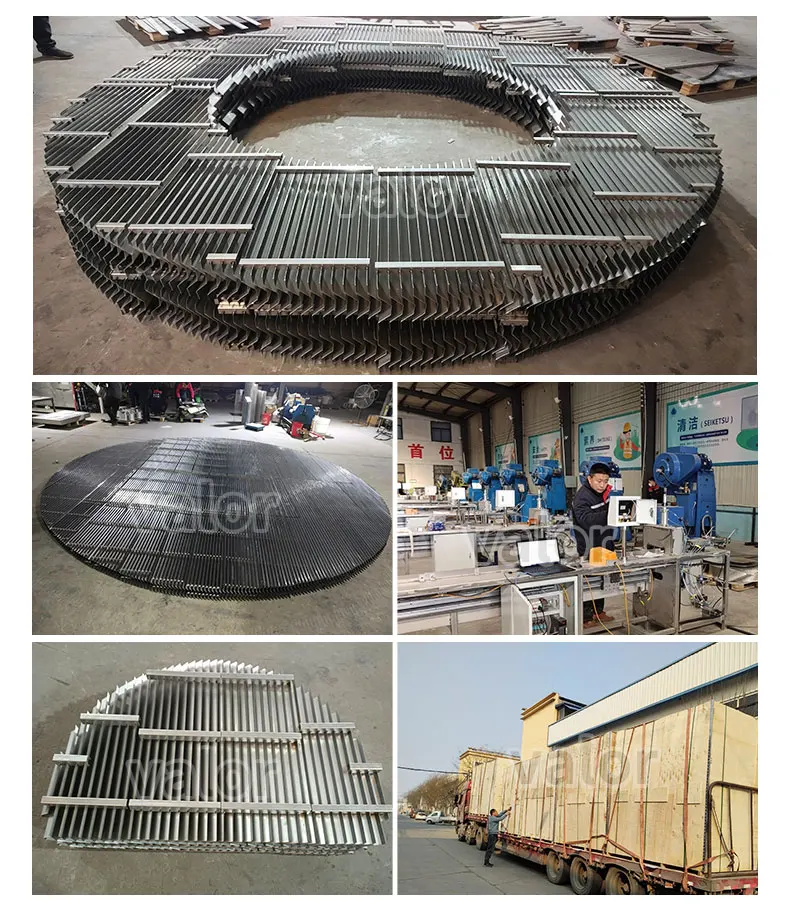 Customized SS304 316L Metal Vane Pack Demister Mist Eliminator