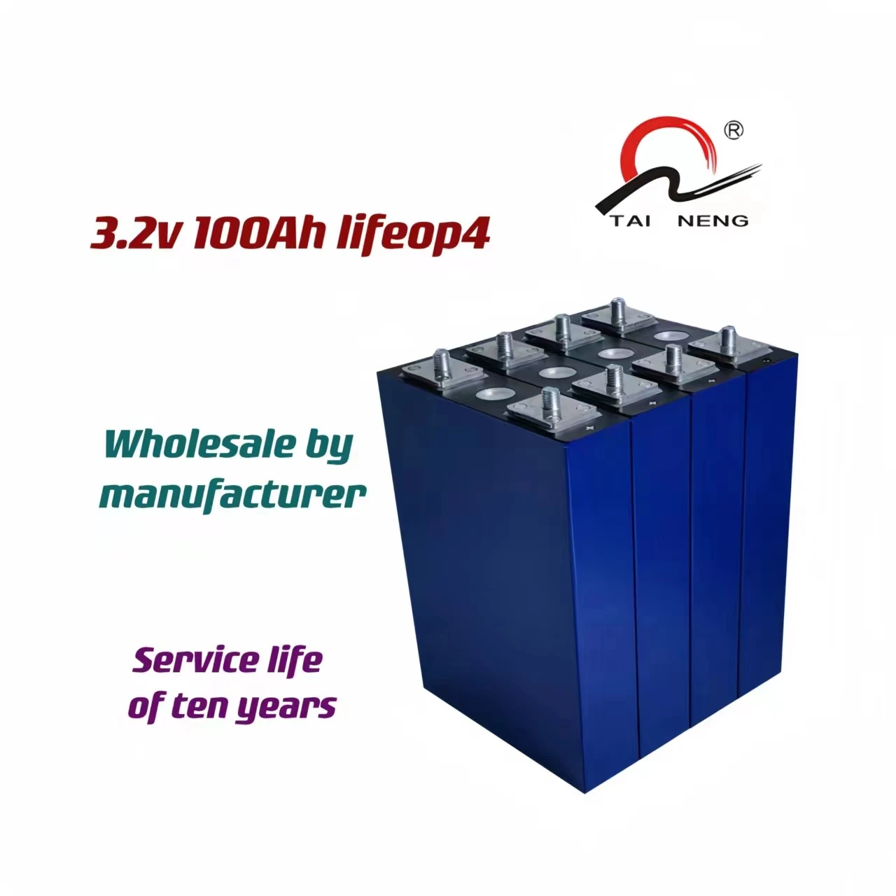 Lithium Iron Phosphate Prismatic Cell Batteryion Battery Pack Batteries ...