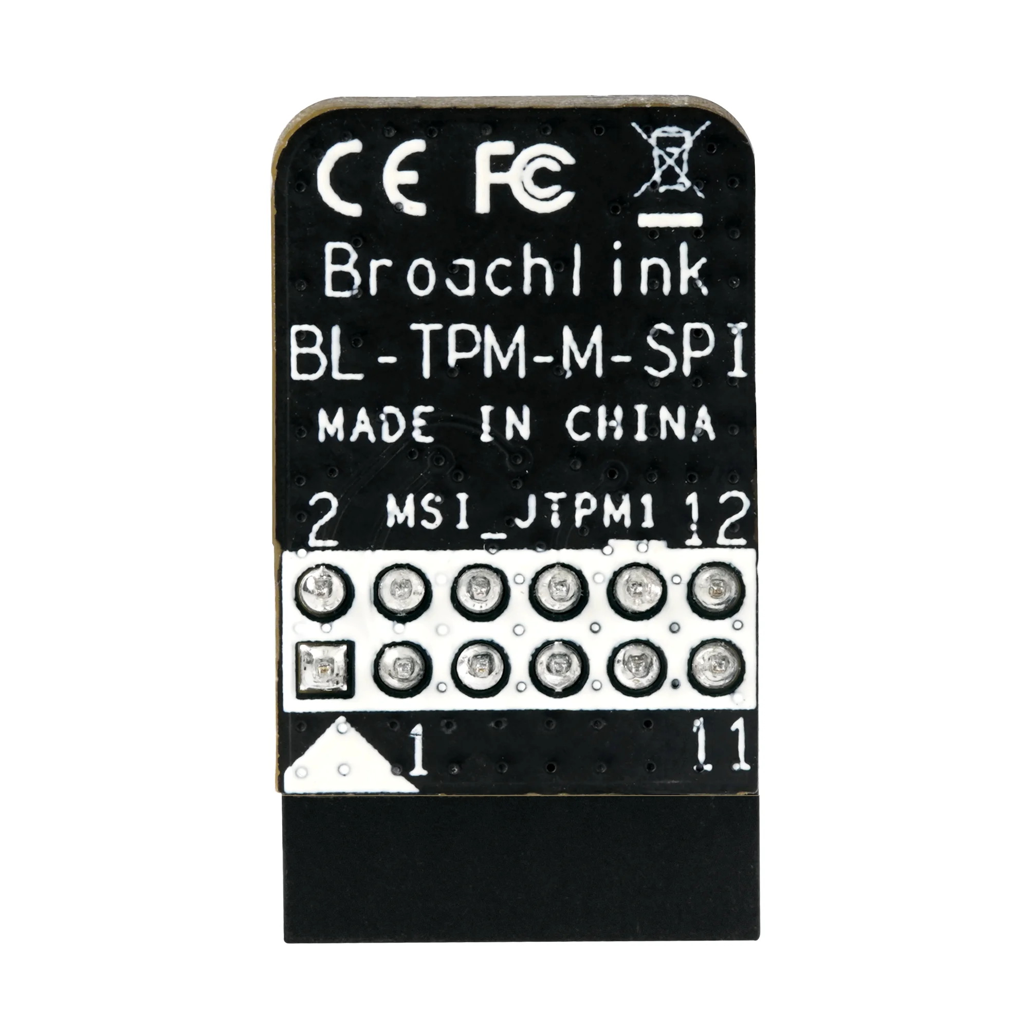 MSI TPM 2.0 Module with 12 Pin SPI Interface for Enhanced Security on ...