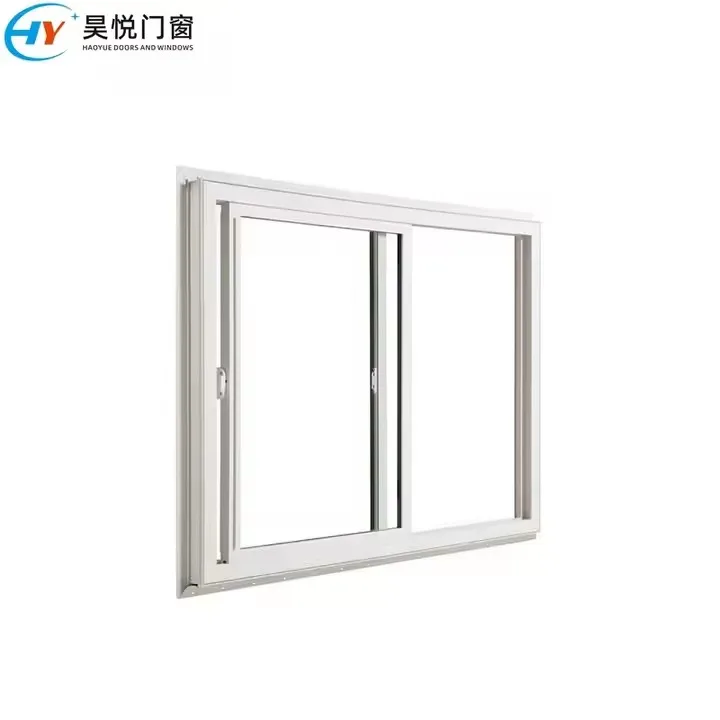 Modern Style UPVC/PVC Sliding Windows with Decorative Grills