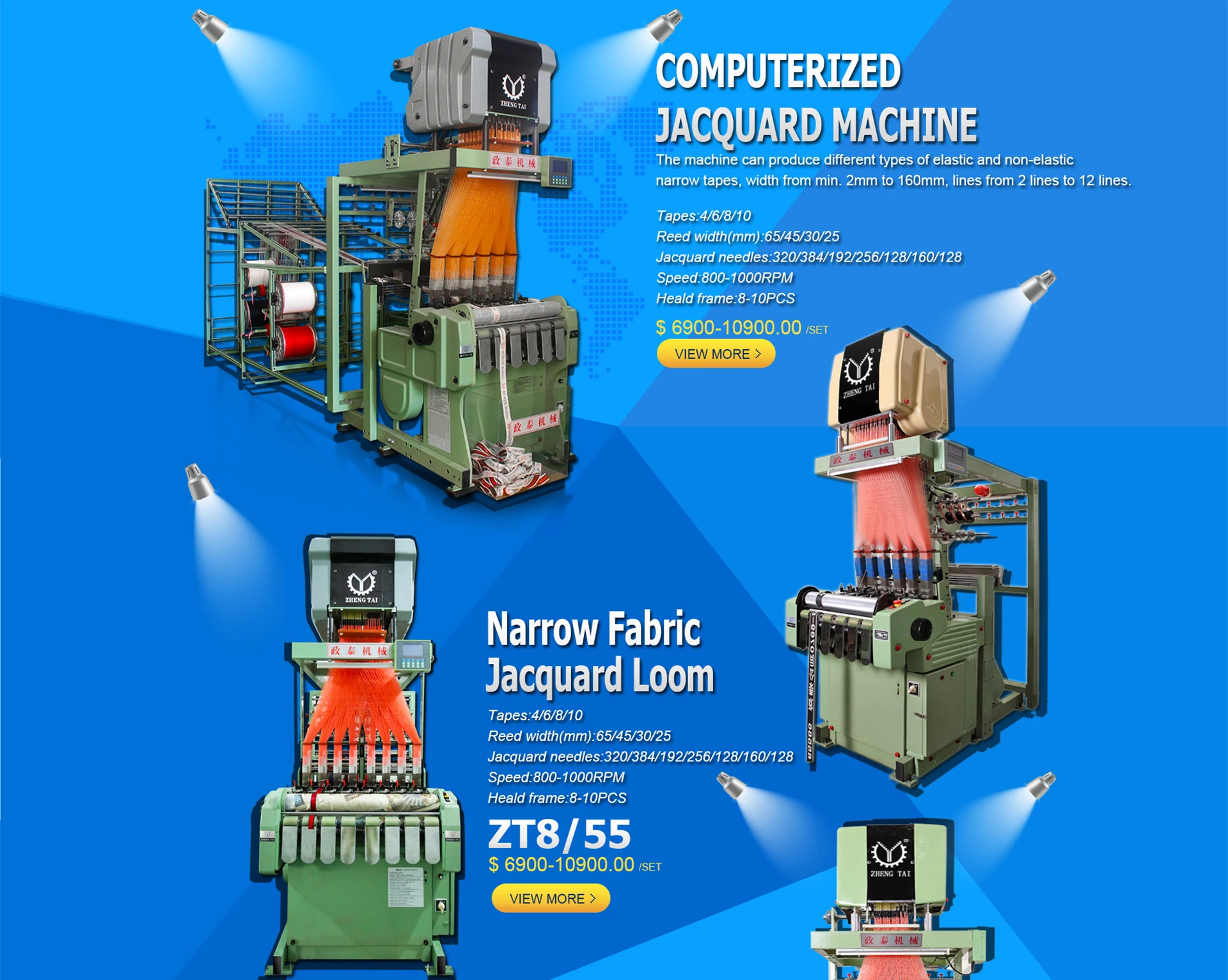 Dongguan Zhengtai Weaving Machinery Co., Ltd. - Nylon Zipper Forming ...