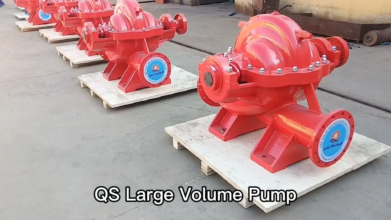Large Flow Split Casing Dam Water Pumps