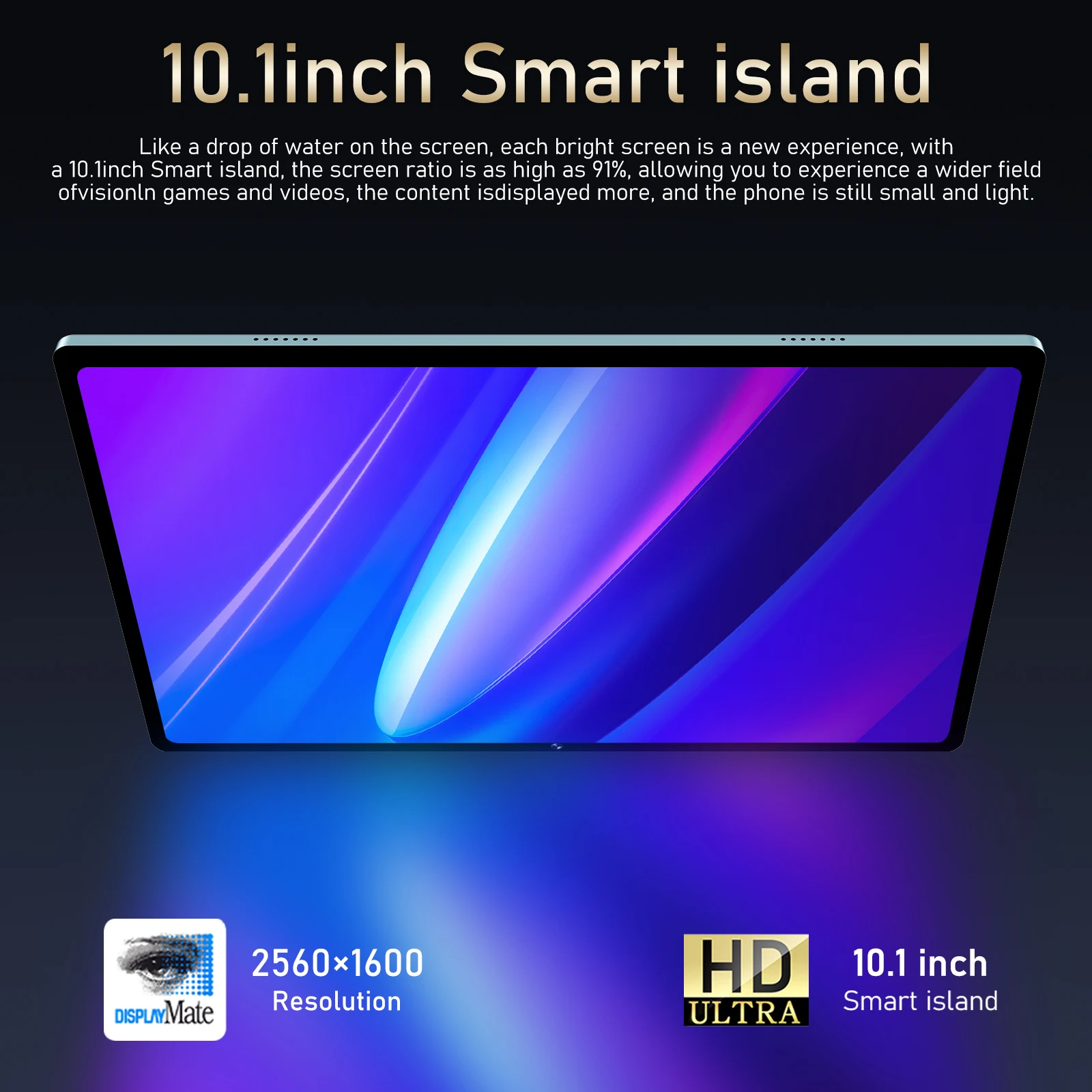 10.1 Inch Dual Camera Tablet PC - Entertainment & Productivity