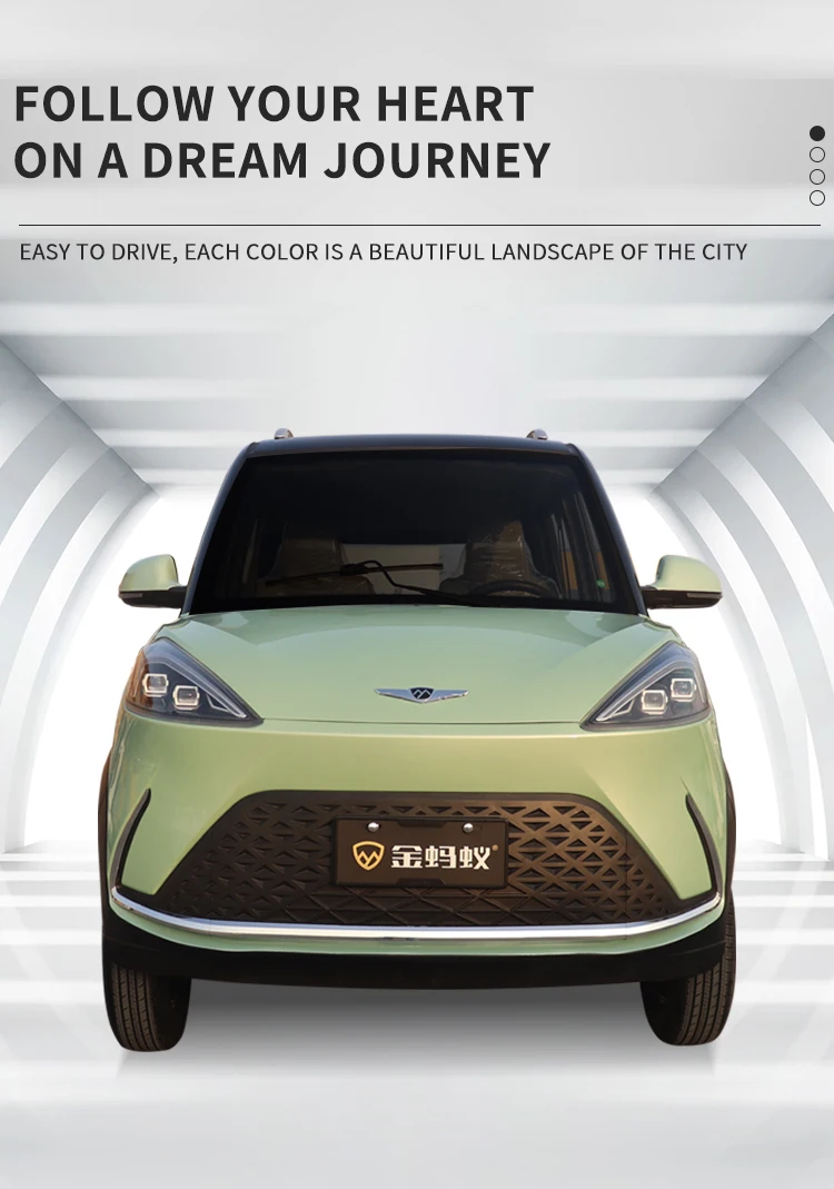 Keyu Popular High Quality Four Wheel 100%electric Car Energy Vehicles ...