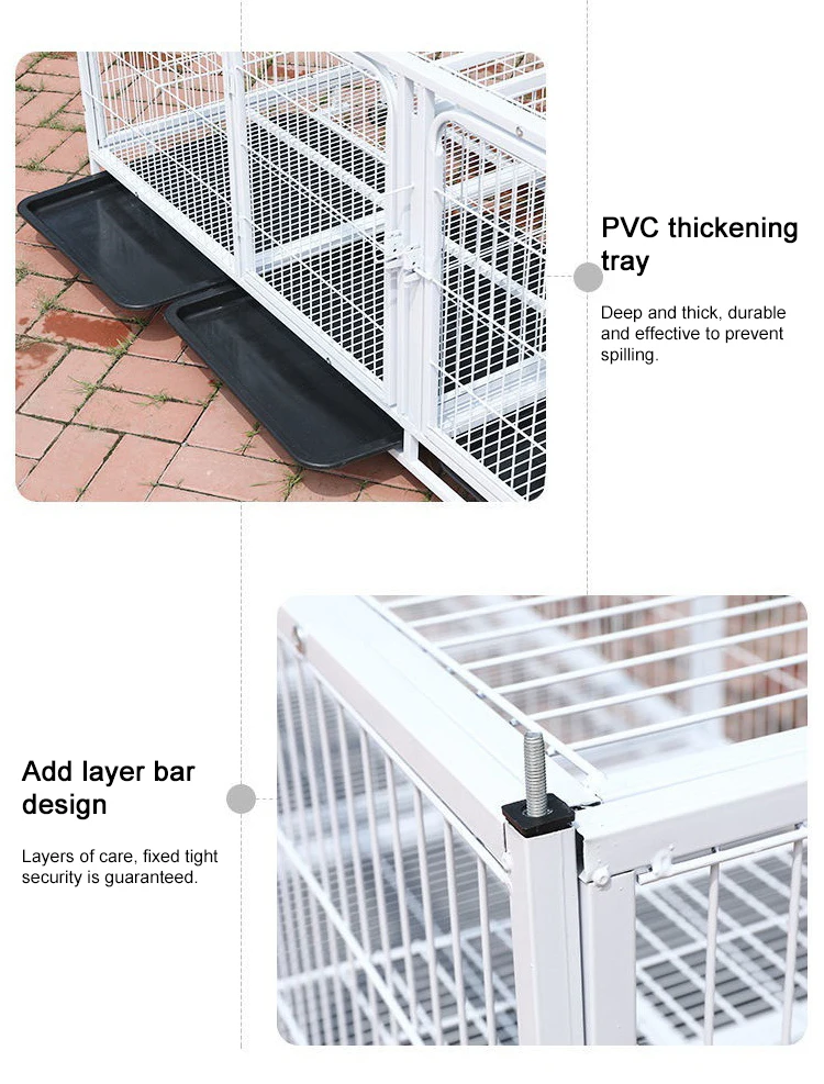 New Made Four Tiers Pigeon Cages - Durable & Versatile