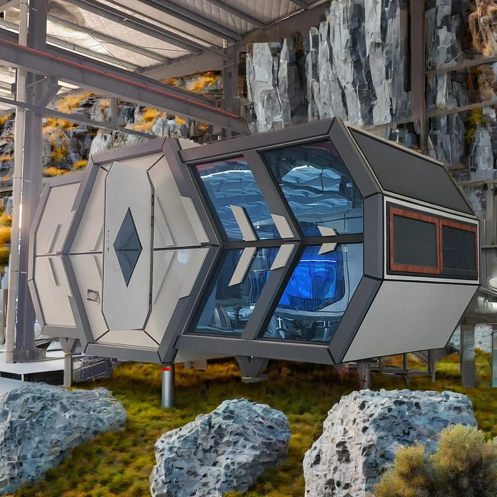 Glamping Pods with Capsule House Design - Innovative Outdoor Accommodations