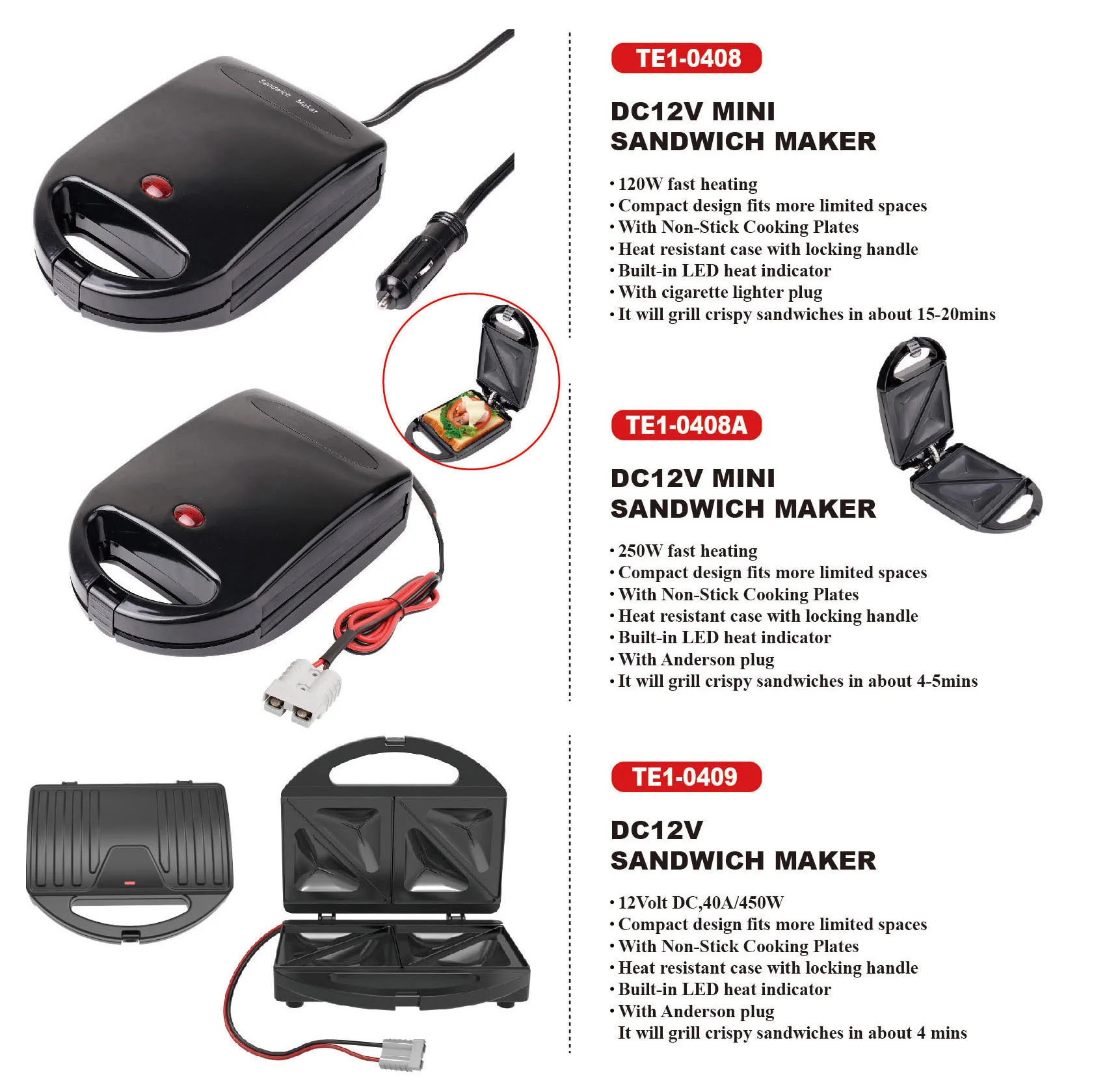 Portable 12V 120W Electric Mini Vehicle Roaster - Compact Oven for ...