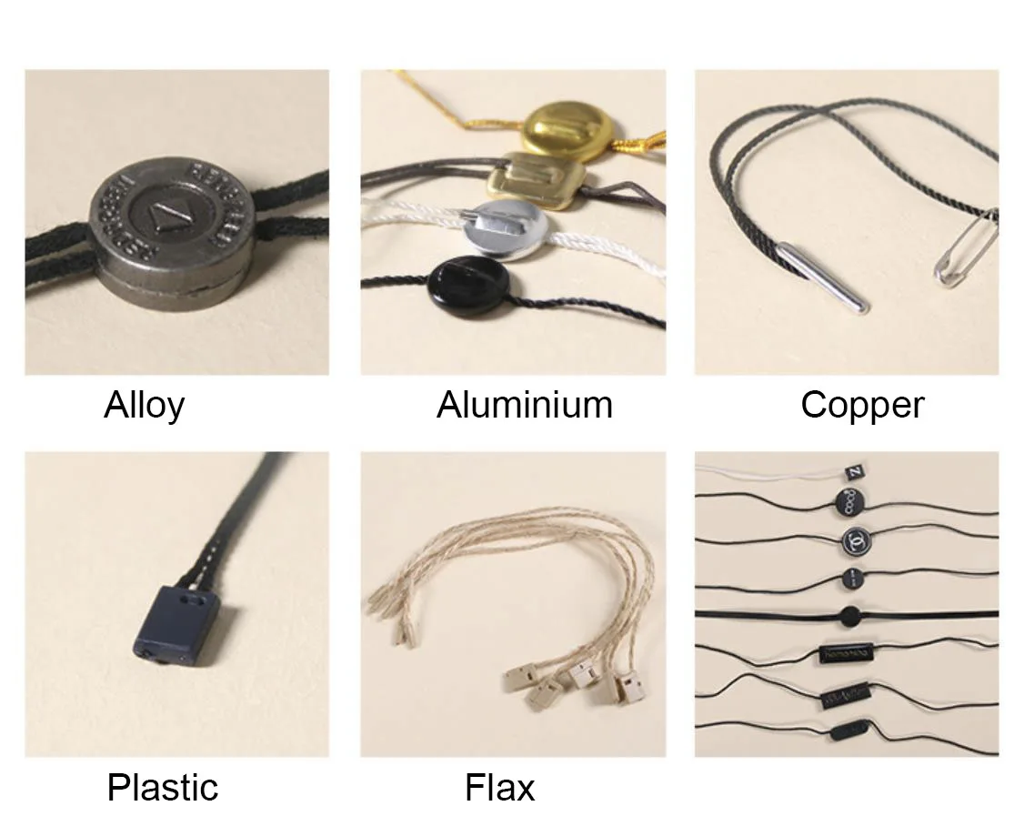 Custom Snap Label Fasteners Embossed Logo Swing Loop Hang Tags Seal ...