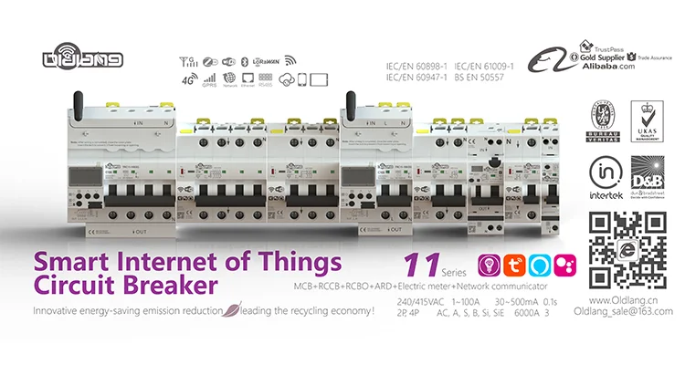 Saa Certificated Type B Rcbo Residual Current Circuit Breaker With ...