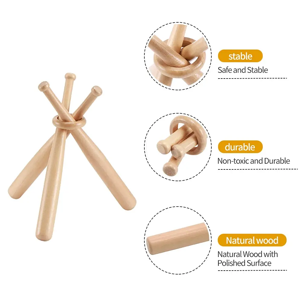 Display Wooden Baseball Bat Display Mini Baseball Bat Racks Stand ...