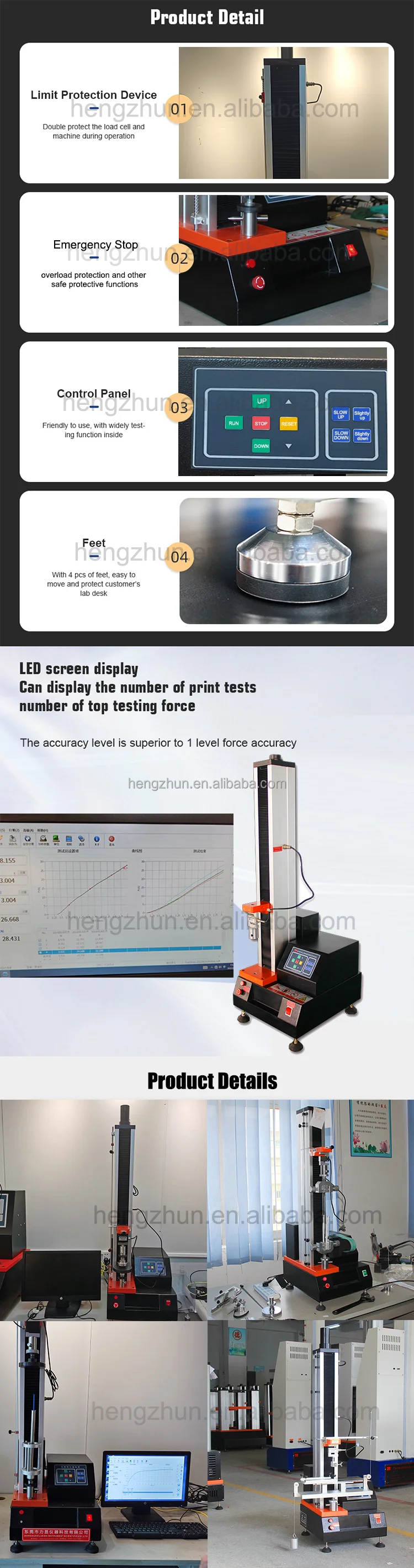 Professional Label Strength Tester Adhesive Tape 180 Degree Peel ...