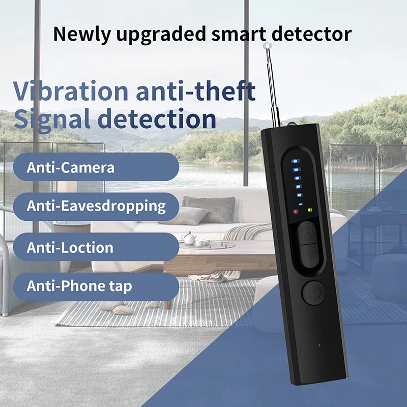 X13 Mini Anti-spy Detector Camera Finder Portable Bug Detectors Upgrade ...