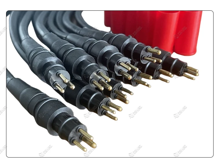 RMG-4-MP 4 Pin Male Rubber Molded Marsh Marine Style Connector