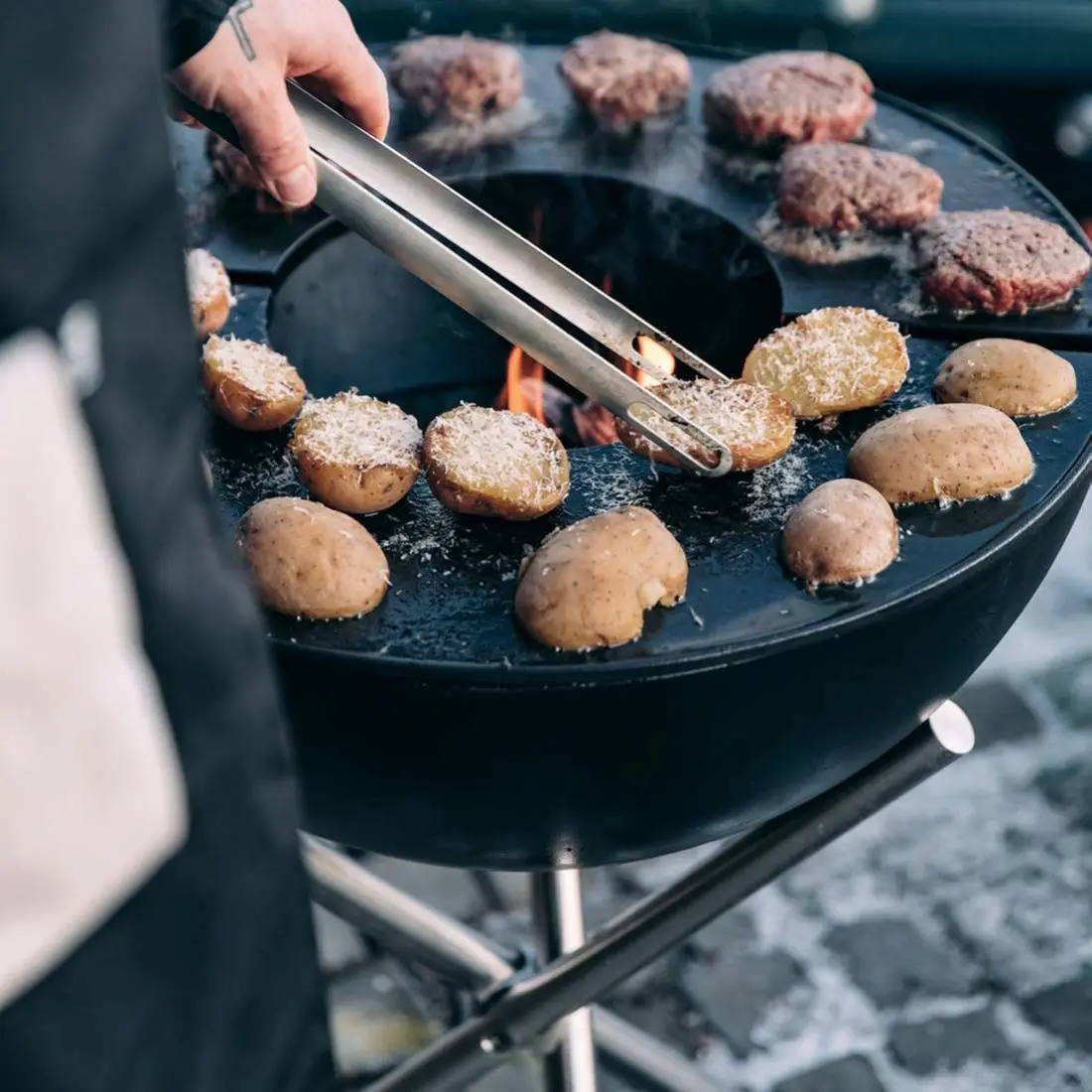 Foldable Fire Pits Parrilla De Barbacoa Fire Pit Stainless Steel Fire ...