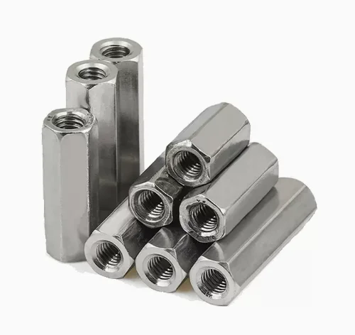 DIN6334 Internal Thread Long Hex Sleeve Barrel Nut Titanium Gr2 Hex ...