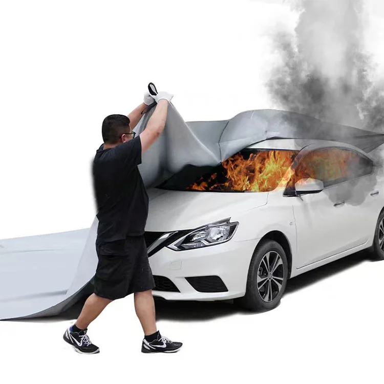 Extreme Large Emergency Extinguishing Fiberglass Car Fire Resistant ...