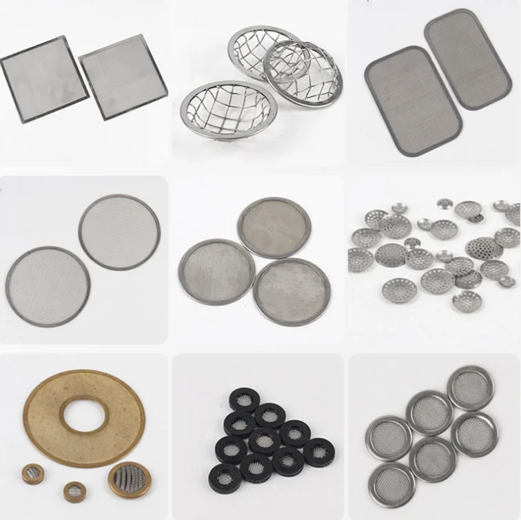 Custom Round mesh filter 304 316stainless steel filter Screen and ...