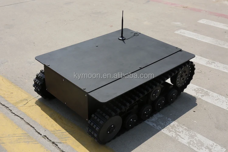 Tracked Undercarriage Chassis Triangle Rubber Track System for Jeep SUV ...