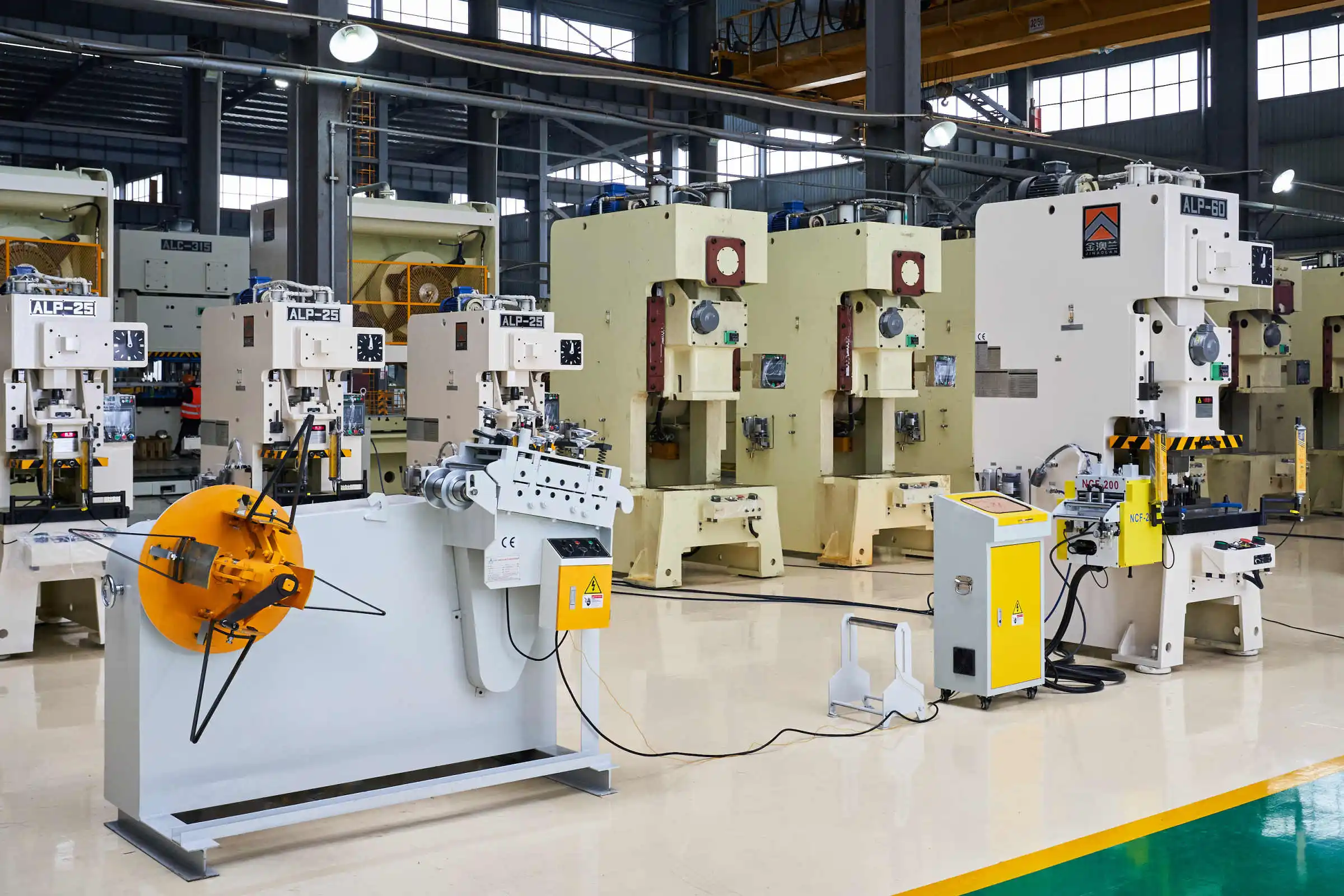 60-ton Power Press Machine Whole Line Solution for Cable Tray Punching ...