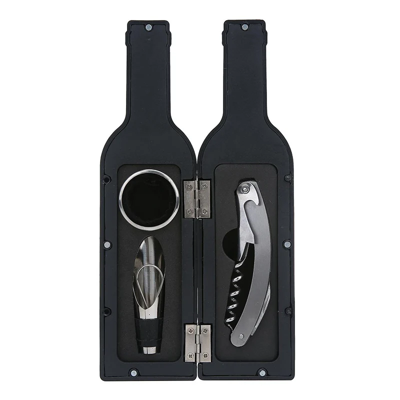 Engraved Logo Tool Kit Opener Bottle Wine Accessory Gift Set - Buy Wine ...