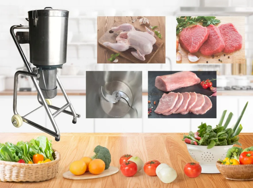 Industrial Meat Grinder Chopper - Multifunctional Food Processor