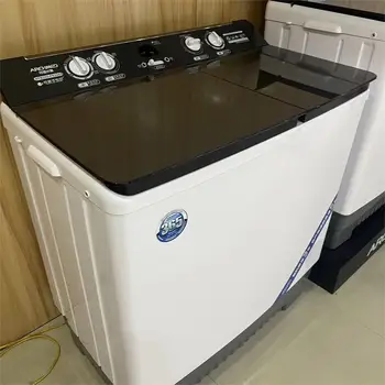 18kg Wave Wheel Double Barrel Semi-automatic Washing Machine Double ...