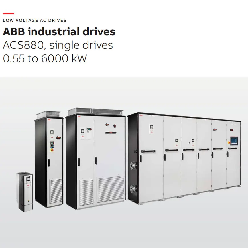 A B B Plc DCS ACS880 Frequency Converters - Reliable Power