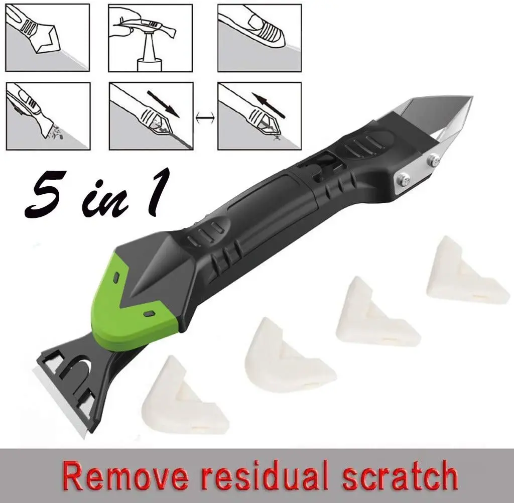 Silicone Sealant Caulking Tool Finishing Kit Grout Removal Remover Saw ...