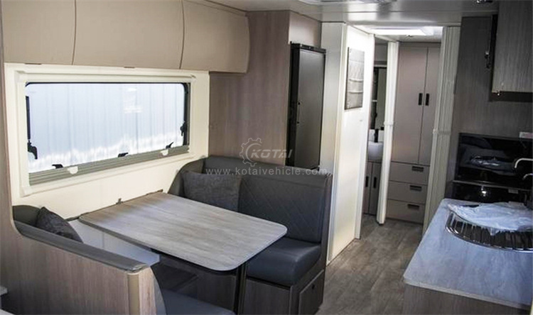 Large Size Luxury Off Road Caravan Camping Motorhome Campervan Chinese ...