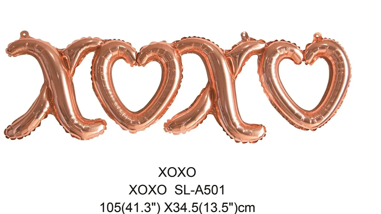 Hengsheng Valentines Day Balloon Kiss Hug Wedding Balloon Set Love ...